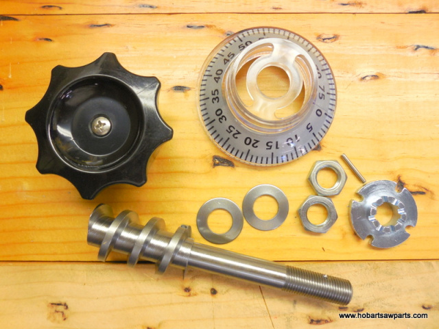 Complete Indexing System Includes Knob, Dial, Disk, Shaft With Washer ...